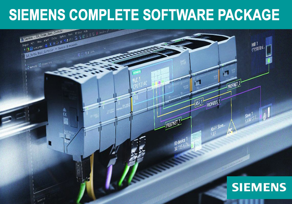 Siemens Automation Software Package - Industrial Soft.